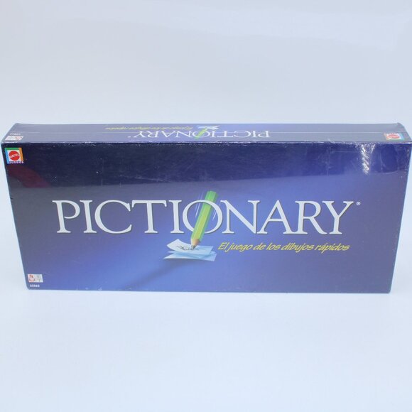 Mattel | Games | Mattel Pictionary Board Game Spanish Version En Espaol ...
